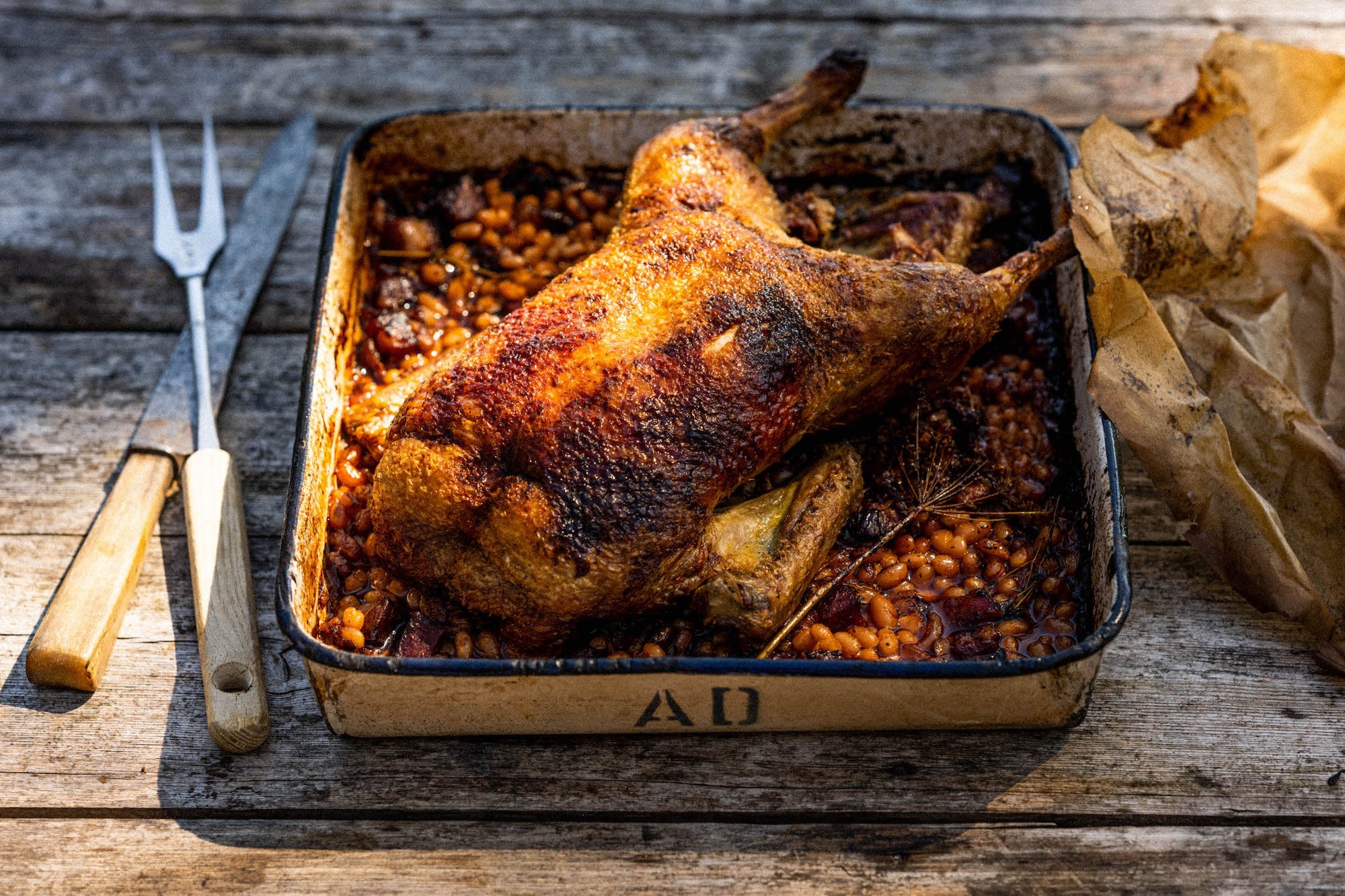 Duck & Beans, by Gill Meller | Pipers Farm