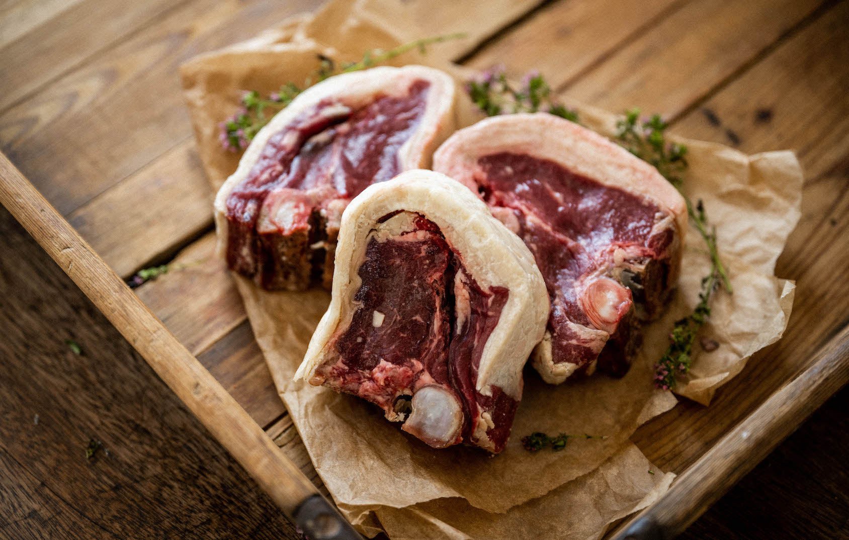 Mutton Loin Chops | 100% Grass Fed Mutton | Pipers Farm