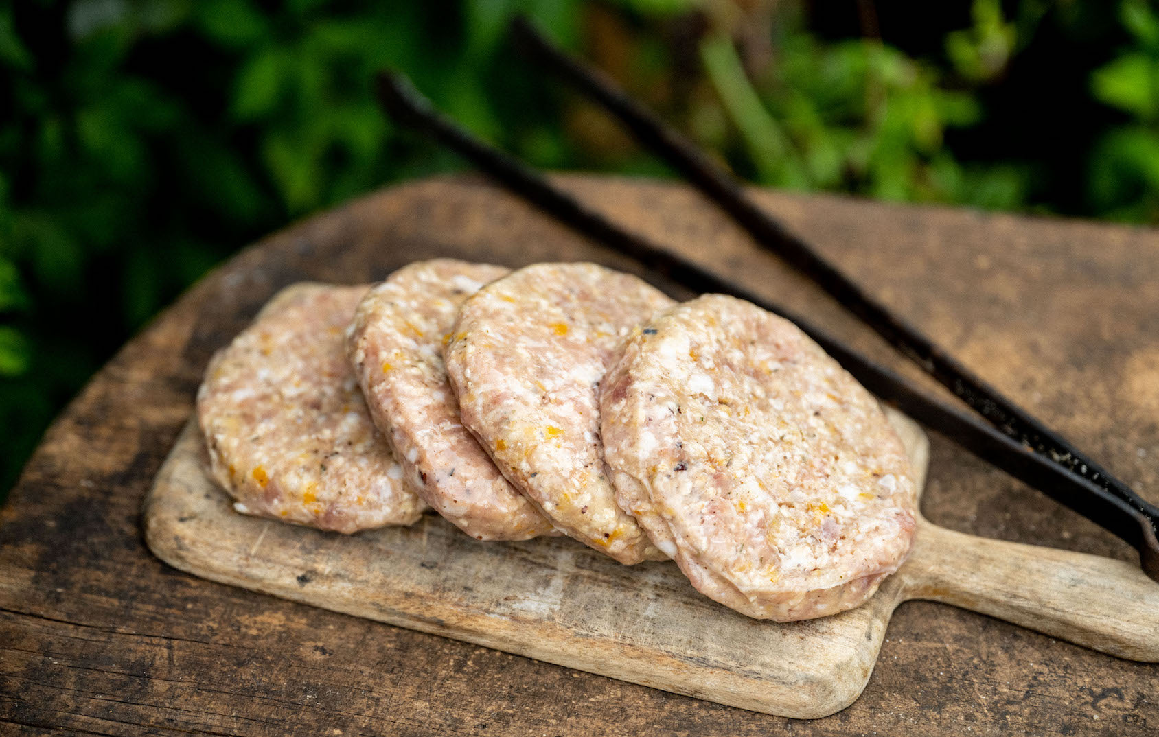 Properly Free Range Turkey & Apricot Burgers | Pipers Farm