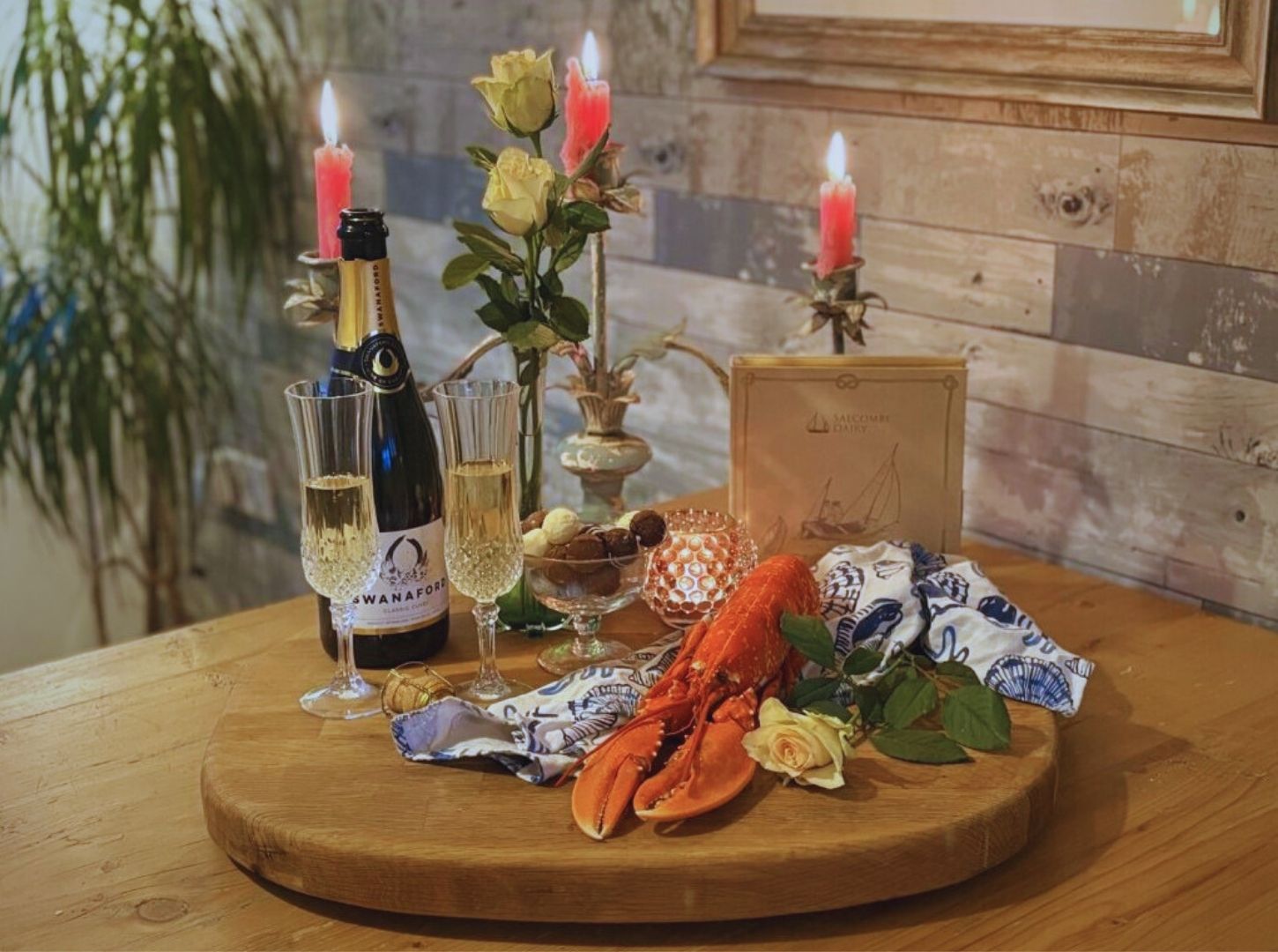 Luxury Valentine's Lobster & English Bubbles | Pipers Farm