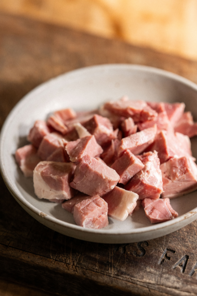 Honey Roast Ham Pieces | Pipers Farm