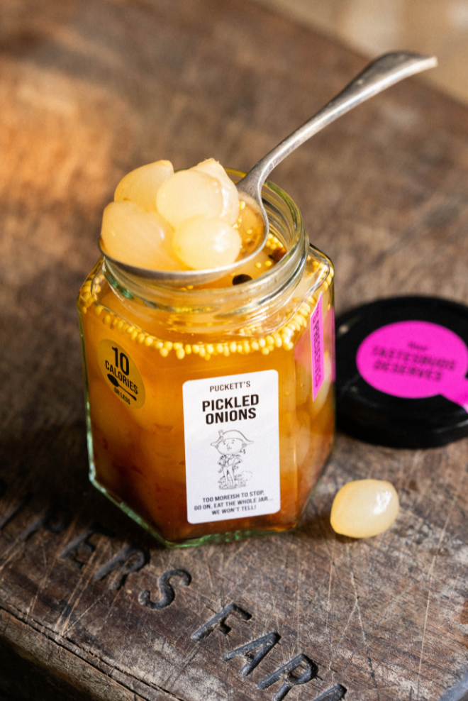 Puckett's Pickles, Pickled Onions | Pipers Farm