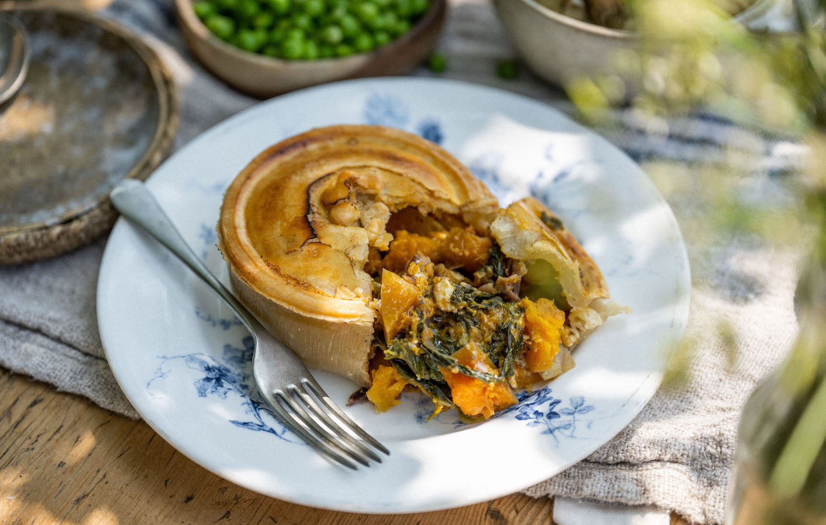Handmade Spiced Butternut, Spinach & Feta Pies | Pipers Farm