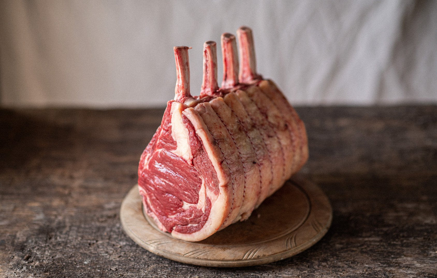 4 Bone Rib of Beef | 100% Grass Fed Beef | Pipers Farm