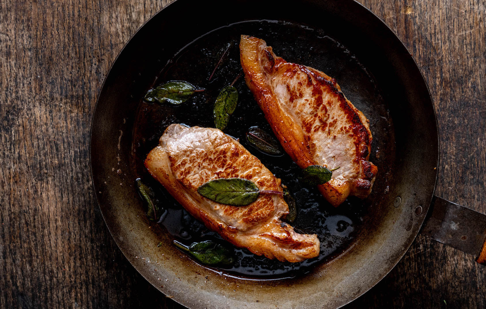 Pork Loin Steaks | Native Breed Pork | Pipers Farm