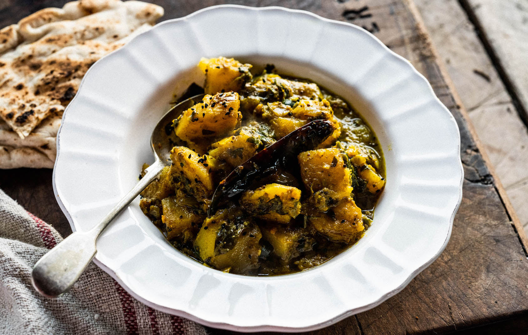 Bini's Potato & Coconut Curry Ready Meal | Pipers Farm