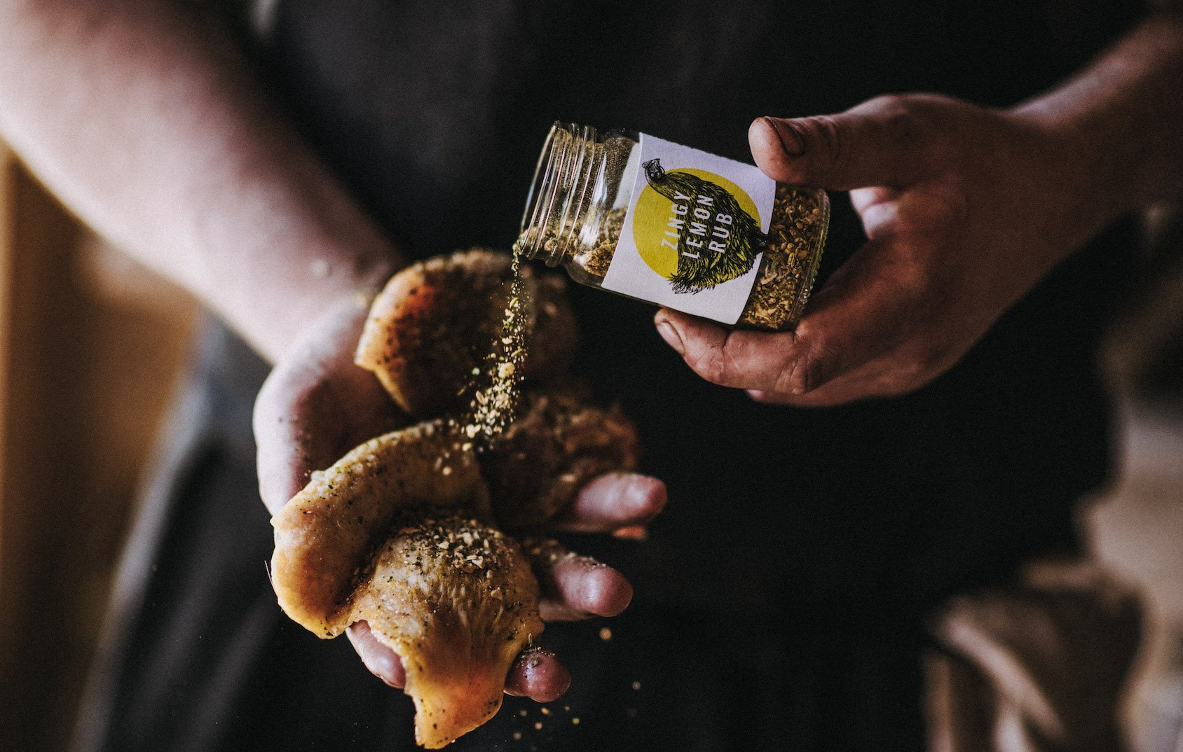 Zingy Lemon Rub | Rubs & Extras | Pipers Farm